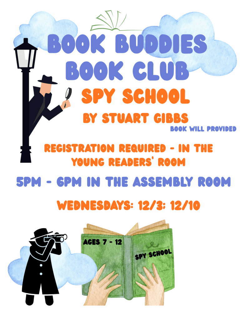 Book Buddies Book Club presents: | A.K. Smiley Public Library